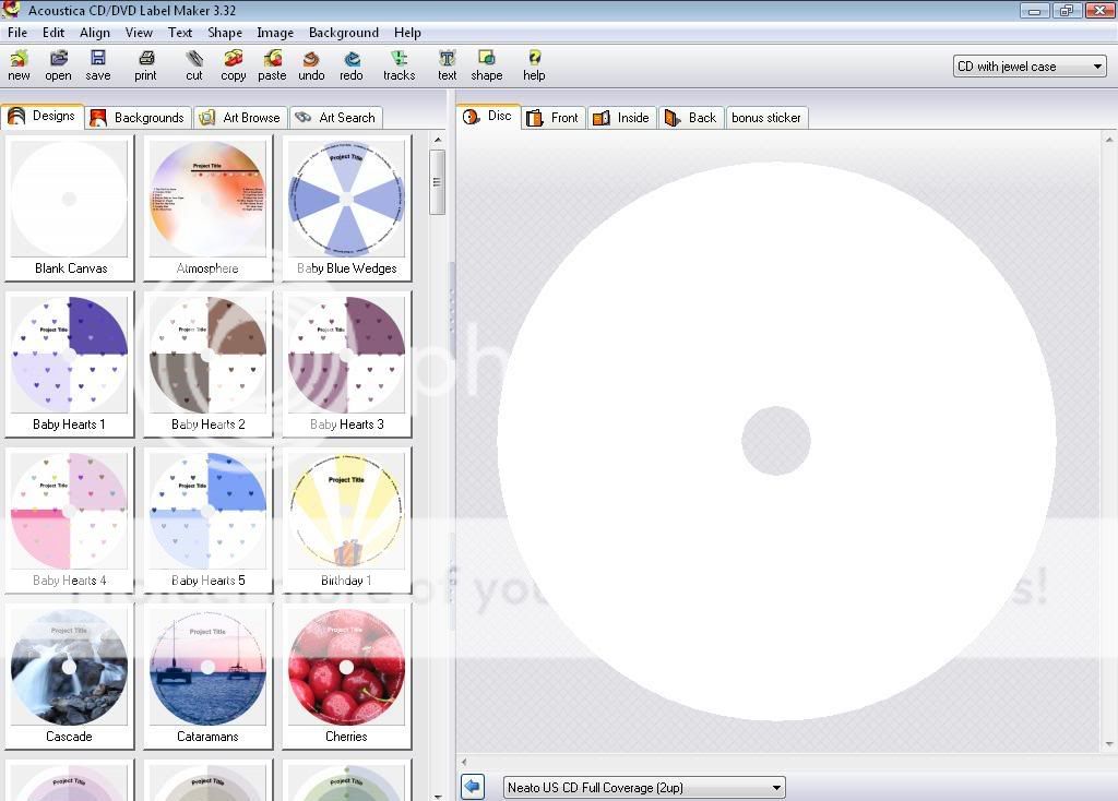 Acoustica cd label maker 3.29 | tiostanip